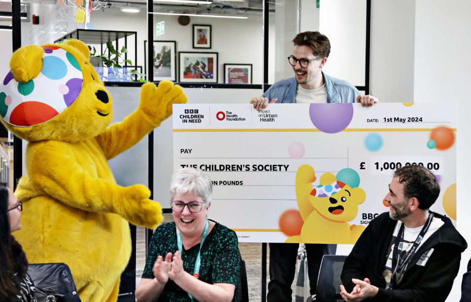 BBC Children in Need hands charity £1m to improve children’s mental ...