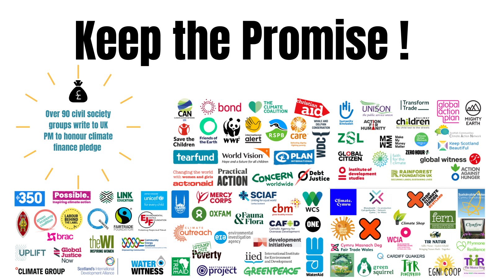 ‘Climate finance is not a handout,’ charities tell Sunak. - Charity Times