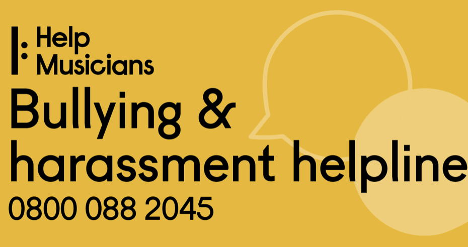 Charity launches bullying and harassment hotline for musicians ...