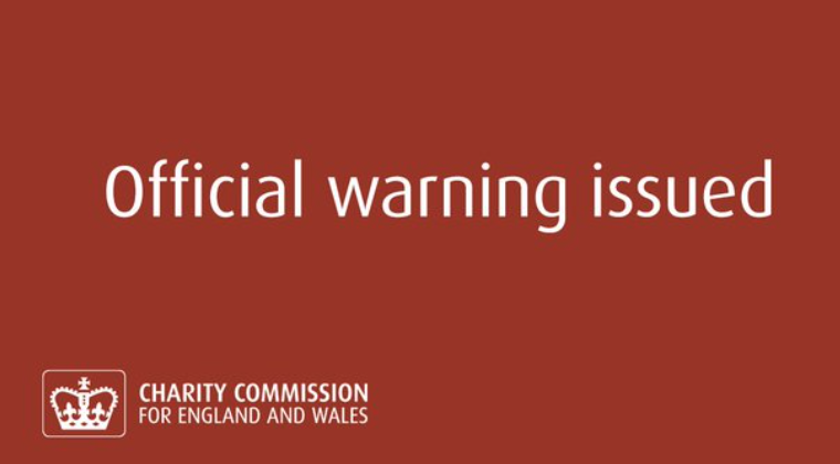 Regulator issues official warning to charity over video containing ...